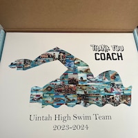 School Class Photo Collage, Year End Collage Gift for Teacher ...