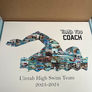 Custom Shape Photo Collage Personalized Photo Gift, Collage With Photos ...