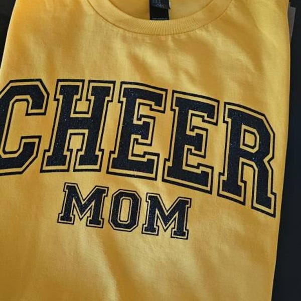 Cheer Mom SVG, Cheer Mom Jersey Font Svg, Cheer Mom Varsity Svg, Cheer ...