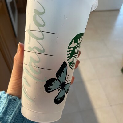 Starbucks Cloud Reusable Cold Cups With Straw/hot Cup With Lid and ...