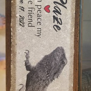 Personalized Horse Pony Memorial Stone. 8x4 Stone Brick. - Etsy