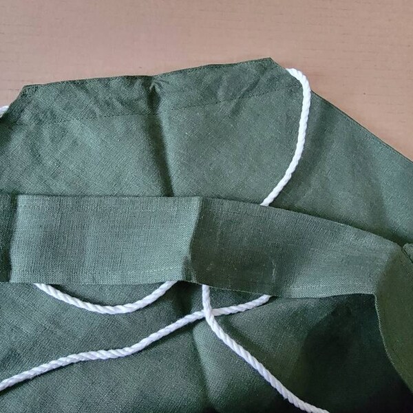 Linen Cloak, Linen Mantle, Linen Poncho, Turtleneck Cape, Linen Shawl ...