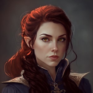 Custom Character Portrait, RPG Game Character Design, Fantasy Character ...