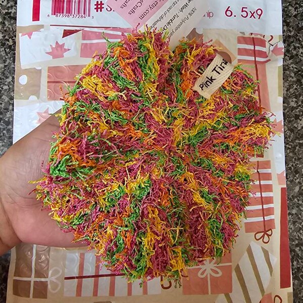 Large Dish Scrubby: Eco-friendly, Reusable, Durable - Etsy