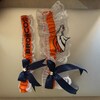 Denver Broncos Inspired Football Wedding Garter Belt Set W/ White Lace ...