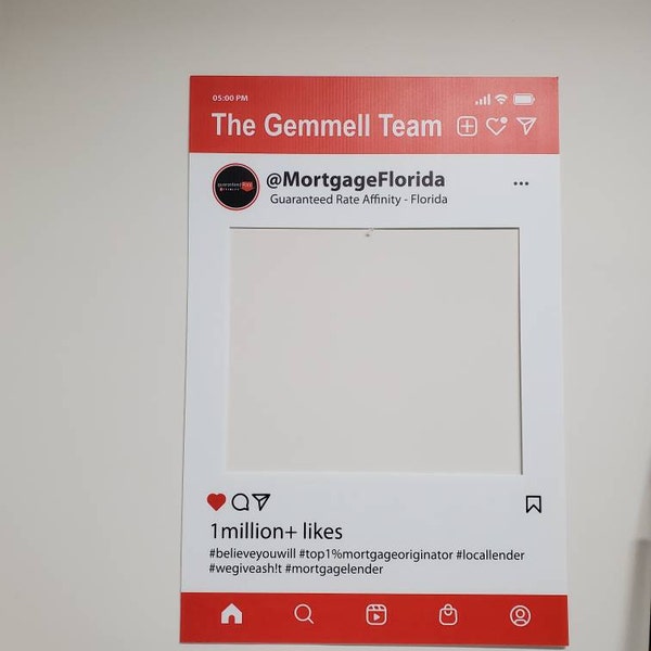 Personalized Selfie Frame, Instagram Selfie Frame, Wedding Selfie Frame ...