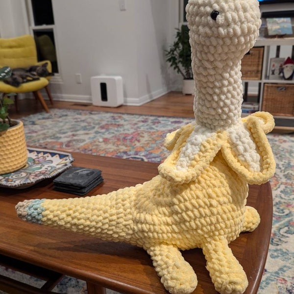 Bananasaurus Dinosaur NO SEW Crochet Pattern - Etsy