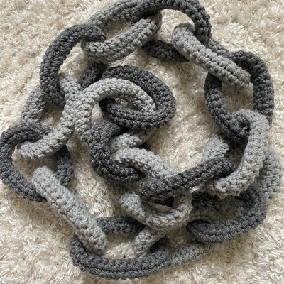 Chain Link Scarf Crochet Pattern Crochet Scarf Pattern Crochet Cowl ...