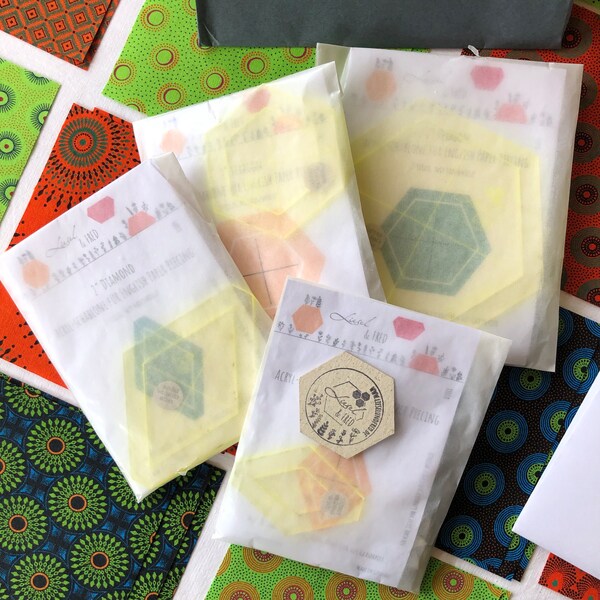 EN - Download - Tumbling Hexies EPP - Bundle (english Paper Piecing) - Etsy