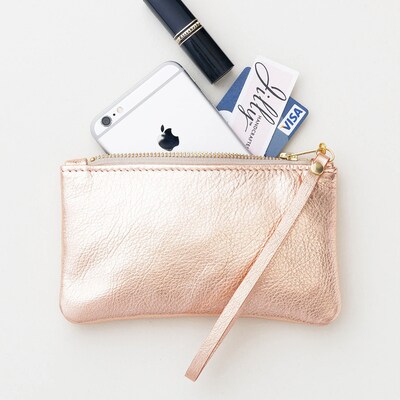 Small Kiss Lock Closure Leather Handbag, Retro Style Kiss Lock Frame ...