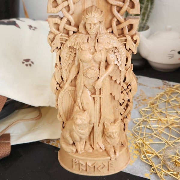 Freya, Freyja Statue God Viking Pagan Paganism God Altar Sculpture - Etsy