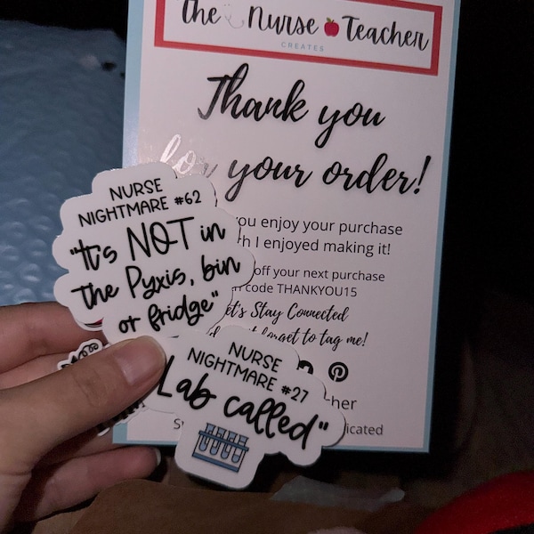 Funny Nurse Sticker, Pharmacy Sticker, Pharmacy Tech Decal, Anesthesia ...