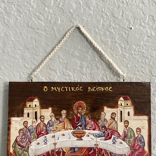 Jesus Christ Blessing Handmade Orthodox Icon Handmade Greek Orthodox ...