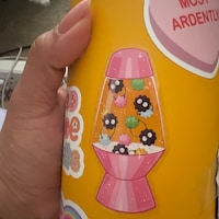 Lava Lamp Series 2 Stickers Transparent Stickers Fire Demon Candy ...