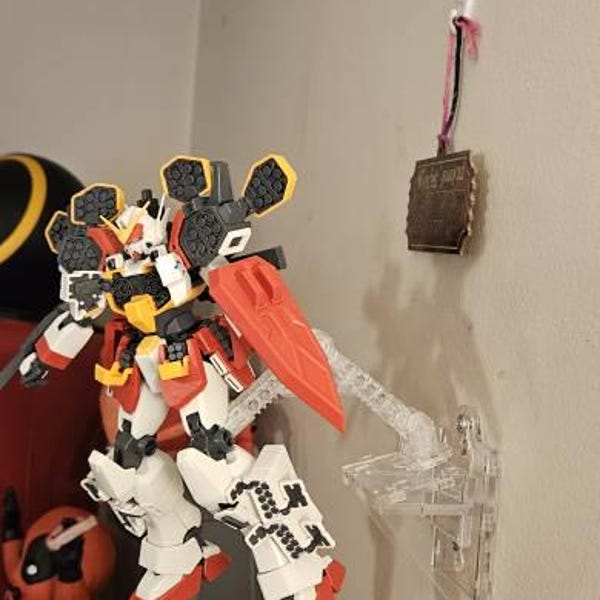 1/100 and 1/144 HG MG RG Gundam Gunpla Scale Model Acrylic Display Wall ...