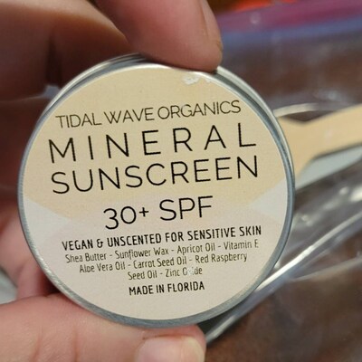Tinted Vegan Mineral Sunscreen Plant-based, Reef-safe & Cruelty-free 30 ...