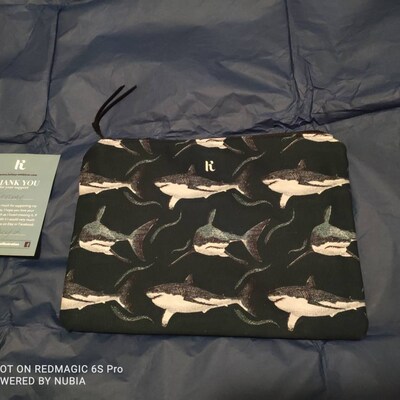 A5 Spiral Notebook, Great White Shark Journal, Lined or Graph Pages ...