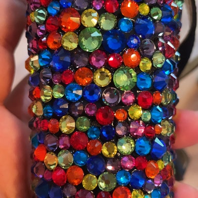 Luxury Bling Mixes Glass Rhinestones Assorted Colors and Sizes Flatback ...