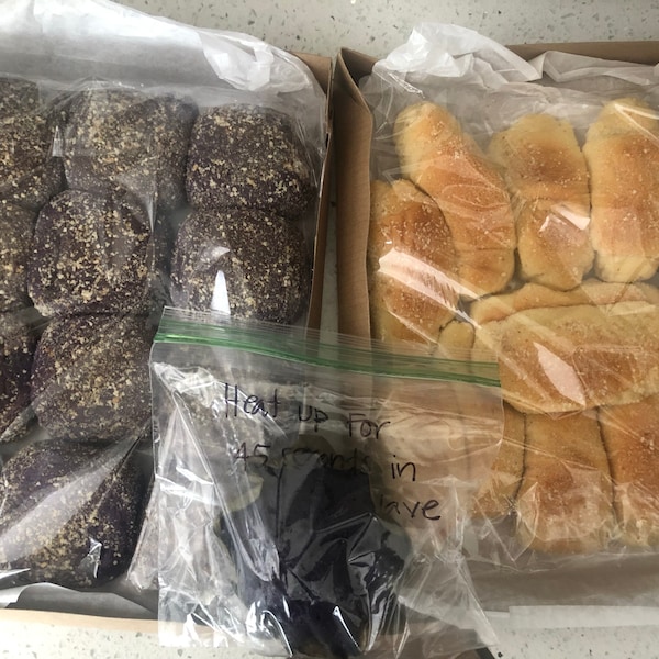 Spanish Bread (sugar-filled Bread) 6 or 12 Pieces - Etsy