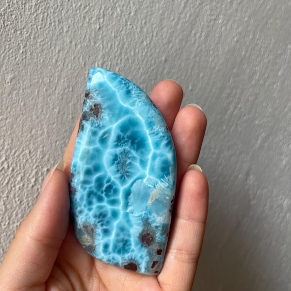 Raw Super Blue Larimar,aaa Larimar,meditation Stone,larimar Stone ...