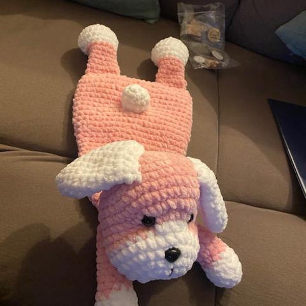 Crochet Puppy Snuggler Pattern: Amigurumi Dog Lovey (PDF Pattern) - Etsy