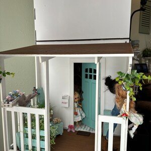 Japanese Miniature Room Backdrop Dollhouse Corner Box Doll Photography ...