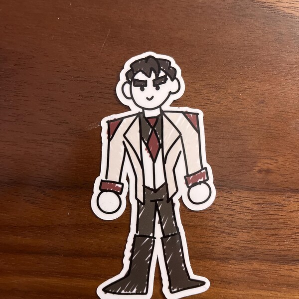 Viktor Scribble Sticker - Arcane - Etsy