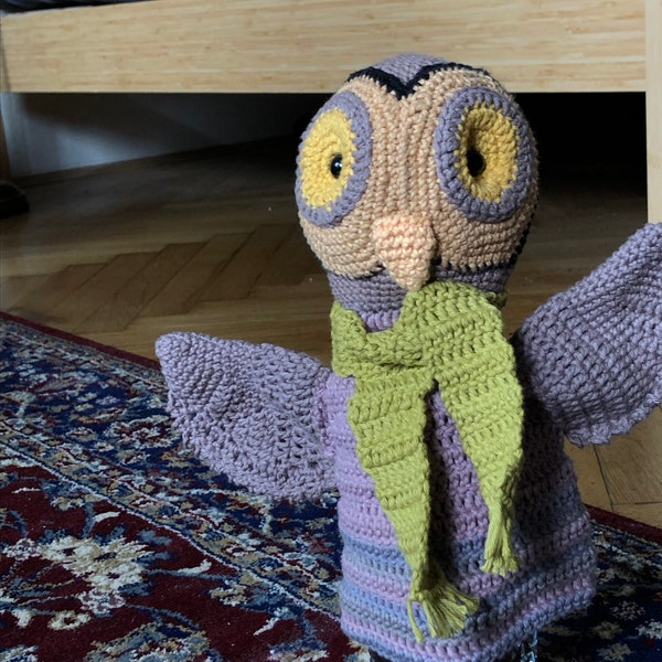 Crochet Pattern, Ismo the Owl Hand Puppet - Etsy