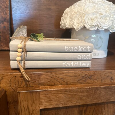 Custom Hardback Book Stacks Family Book Stacks Quote Book - Etsy