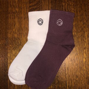 10 Colors Solid Color Sockskin Tone Socksunisex Cotton - Etsy