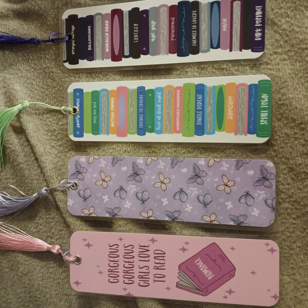 My TBR Bookmark Collection - Etsy