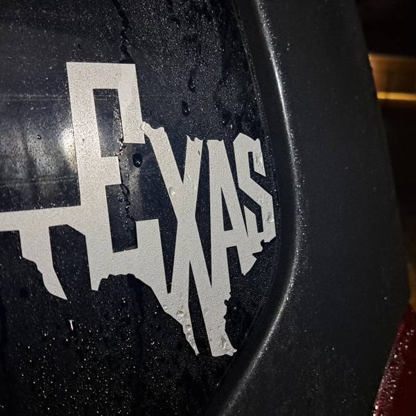 Texas State Outline Vinyl Decal - Etsy