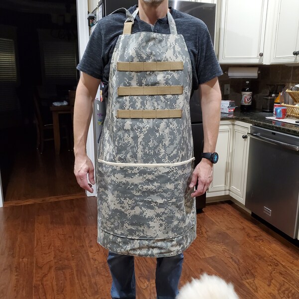 How to Sew an Apron - Easy Apron Pattern for Men or Women ...