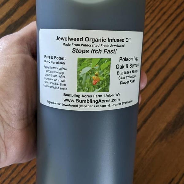 Cleavers Oil Organic Double-infused for Potency Only 2 Ingredients ...