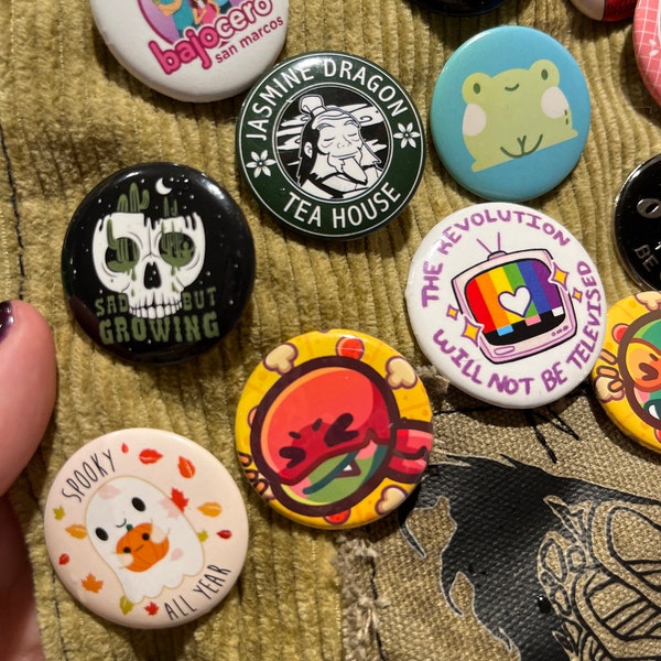 ROTTMNT CHIBI BUTTONS - Etsy