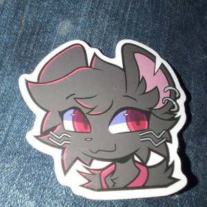 Vinyl Stickers Meowskulls, Camille, Highwire, and Kimiko 2.5/63.5mm - Etsy