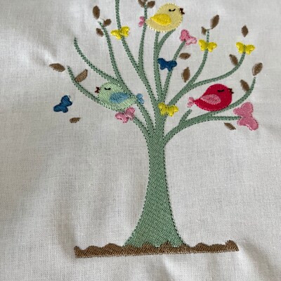 Tree Embroidery Designs Flower Embroidery Design Machine Embroidery ...