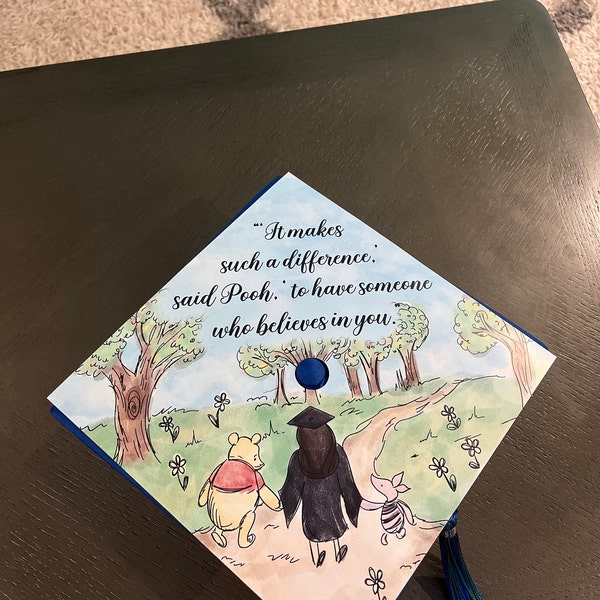 MSW Social Work Social Worker Printed Premade Graduation Cap Printed ...