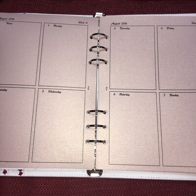 TRAVELERS NOTEBOOK INSERTS Gold Edge B6, A5 Standard, Blank Book Fits ...