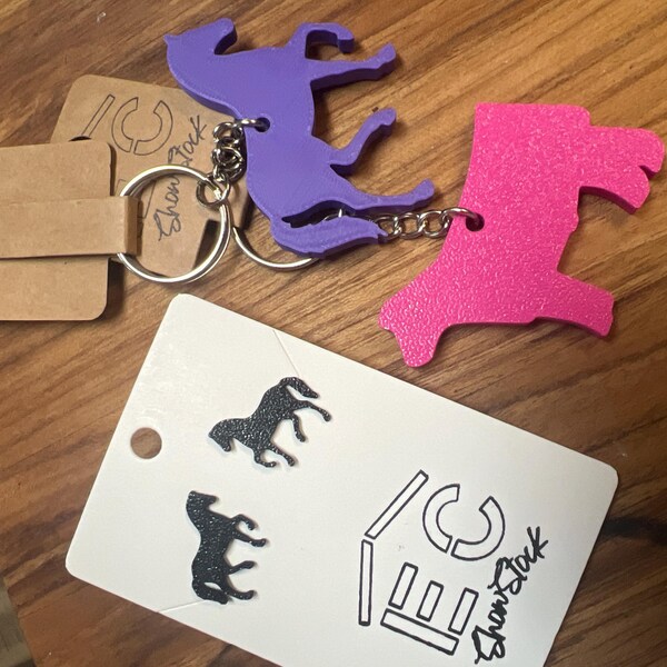 Ear Tag Keychain/clip. 4H Gift. Custom Keychain. Western Keychain ...