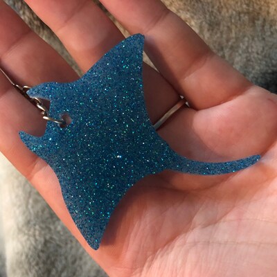 Stingray Mold Shiny Silicone / Ocean Salt Life / Sting Ray / Manta Ray ...