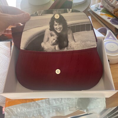 Personalized Photo Clutch Bag, Picture Clutch, Photo Purse, Purse With ...