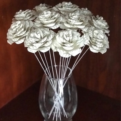 Oh Christmas Tree Book Page Paper Tree Book Art Holiday Decor Book ...