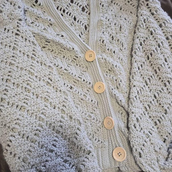 Lacey Dream Cardigan Crochet Pattern | Intermadiate/ Size Inclusive ...