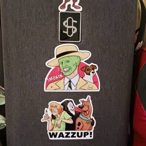 Scary Movie Sticker Funny Horror Stickers Wazzup Collectible Slaps ...