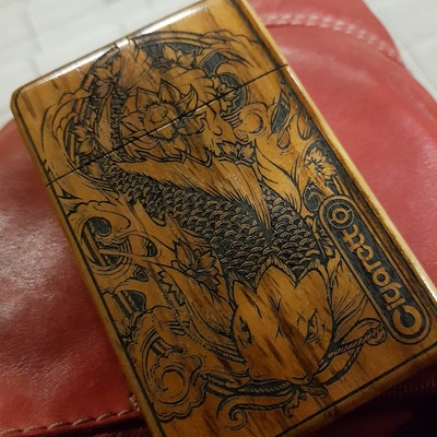 Gun N Roses Java Teak Wood Engraved Lighter - Etsy