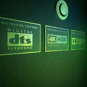 KEF Home Theater Sign - Etsy