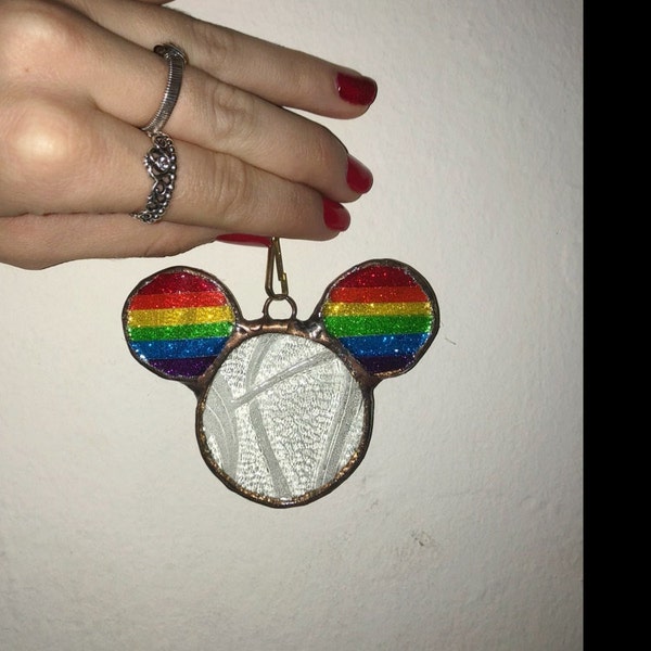 6” Disney Inspired Minnie Mouse Sun Catcher - Etsy