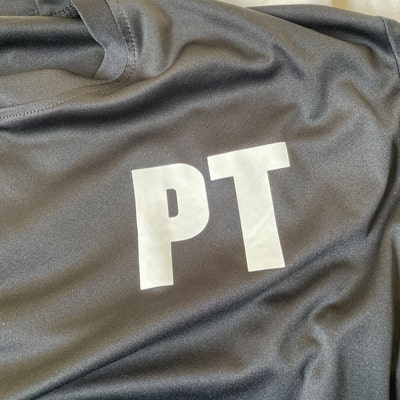 Personalised Personal Trainer T-shirt Mens Sports Top / PT Fitness T ...