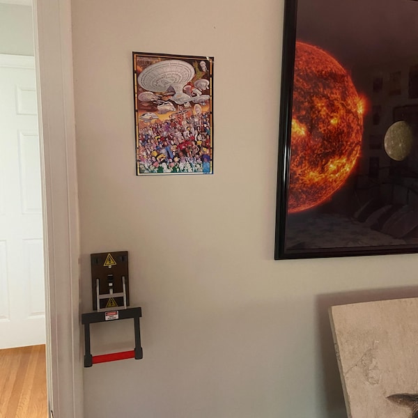 Industrial Sci-fi "high-voltage" Light Switch Plate 3-color Fun Throw ...